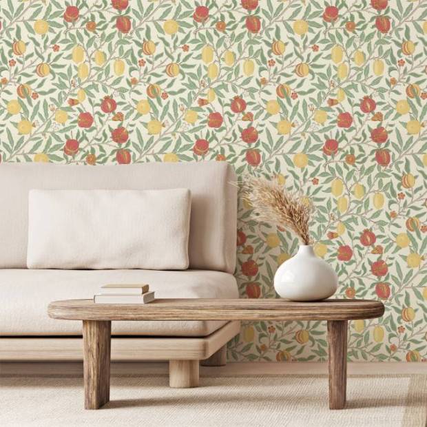 Papier peint Fruit - Morris and Co. - La Maison Bineau